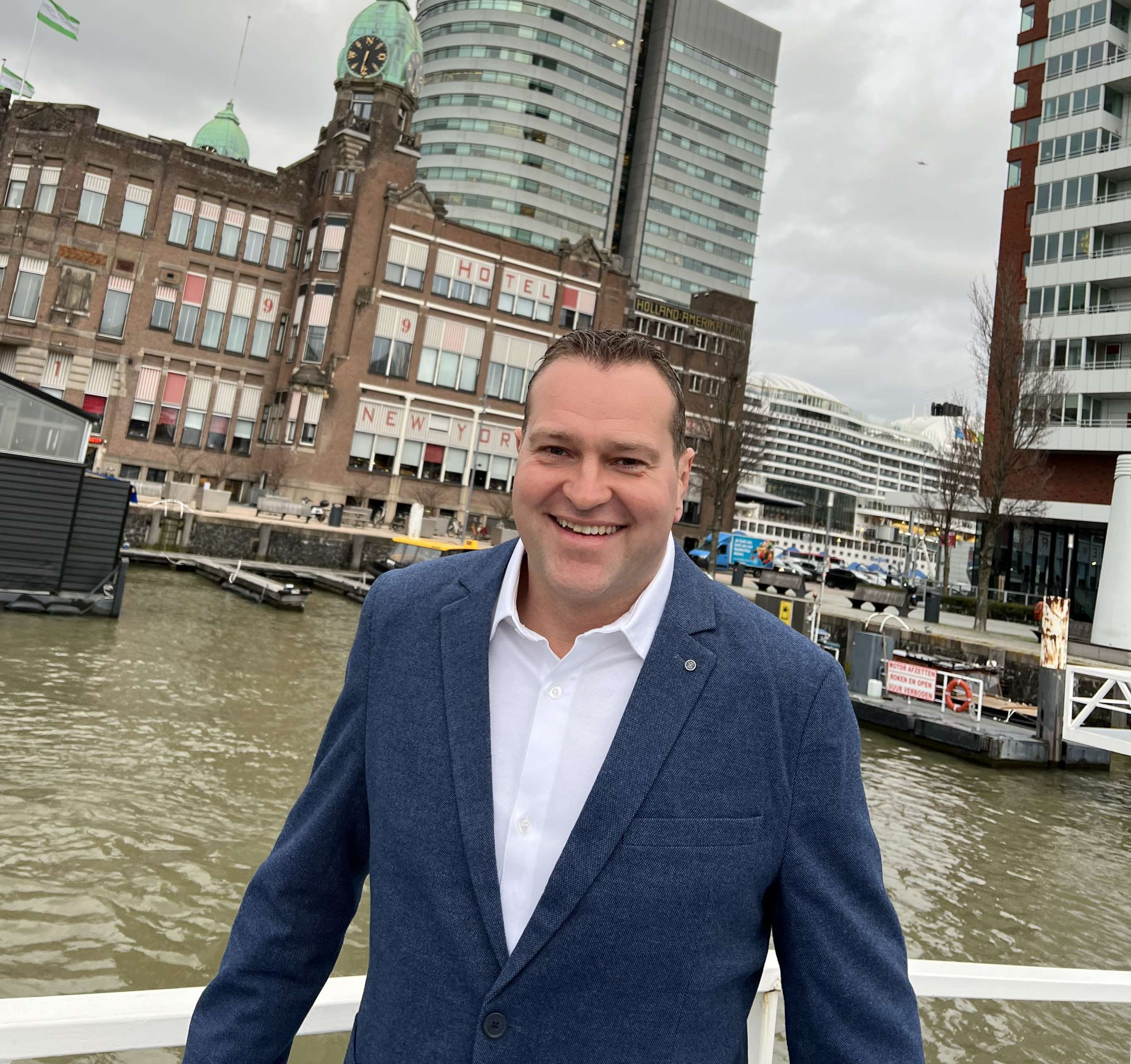 Roy Verduyn (Omwerven) ging de boot in met al zijn leveranciers ...