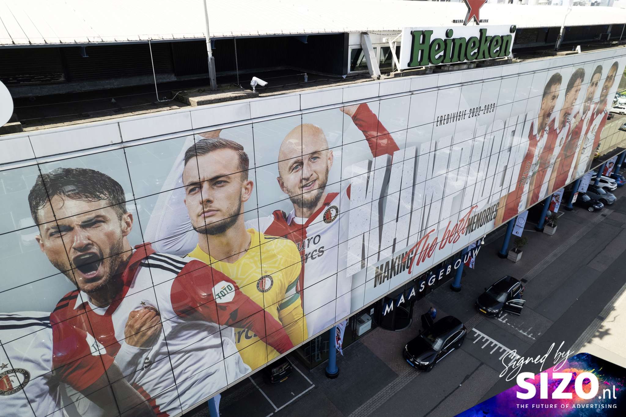 SIZO Group voorziet Maasgebouw van ‘kampioenstenue’: ‘Enorm trots ...